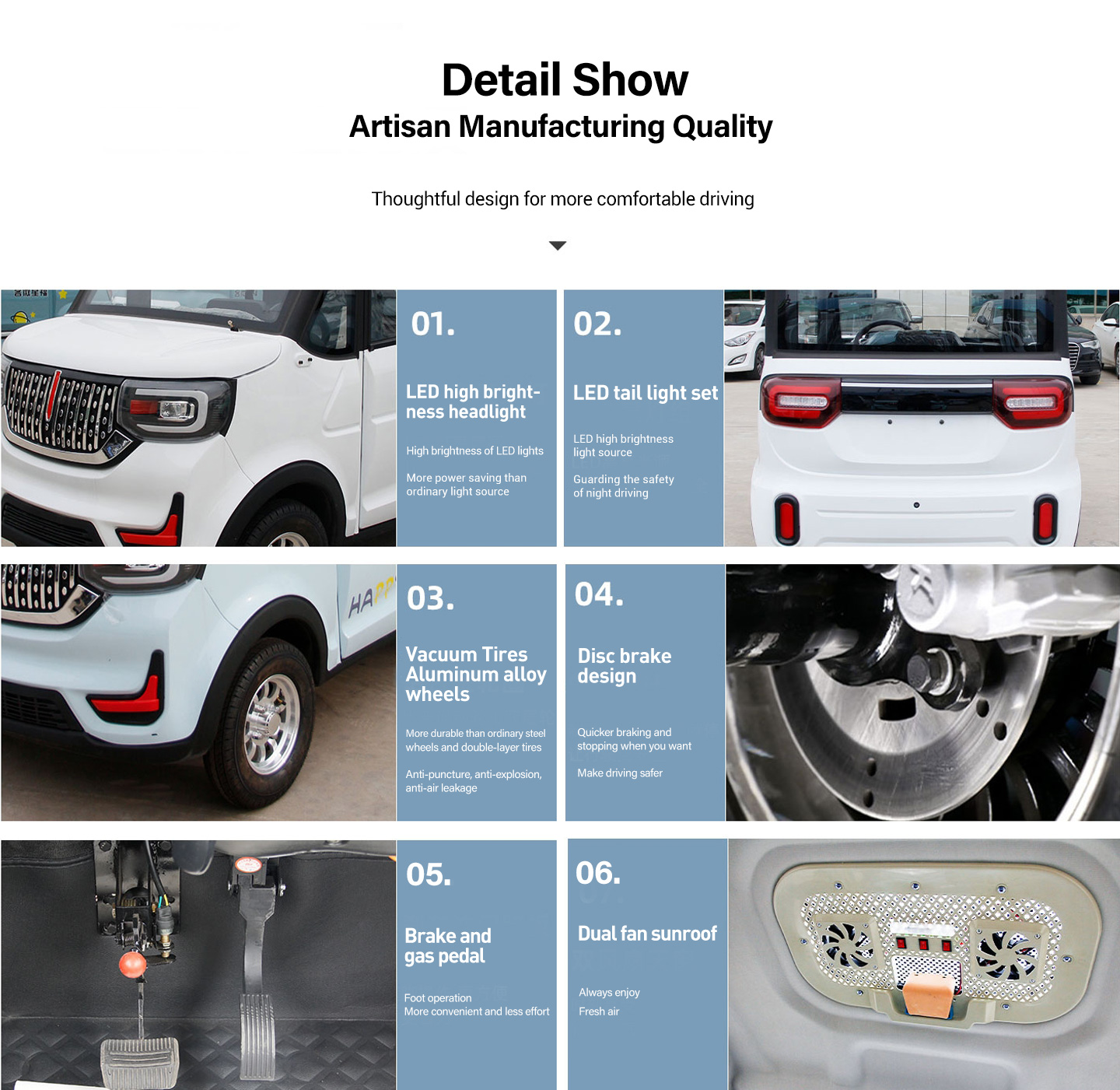 Changli Electric Car for Old People Commercial Passenger Electric Car ...